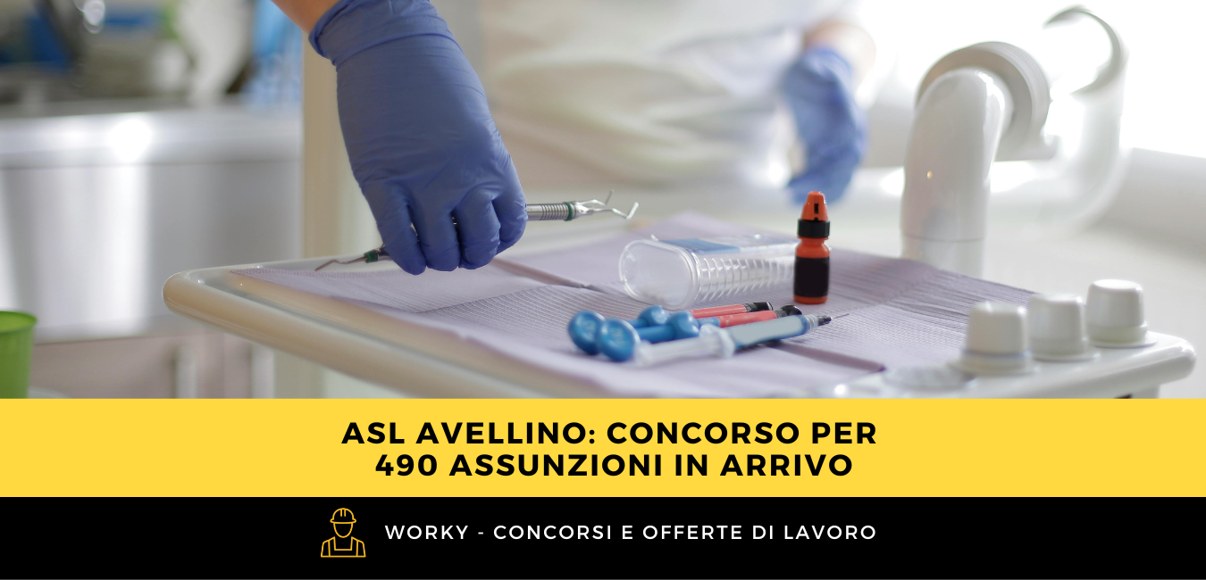 ASL Avellino: concorso per 490 assunzioni in arrivo